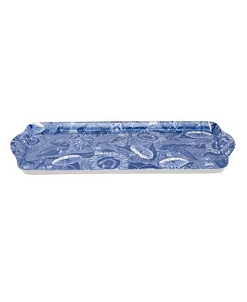 Portmeirion Blue Room Sunflower Melamine Tray - Macy's