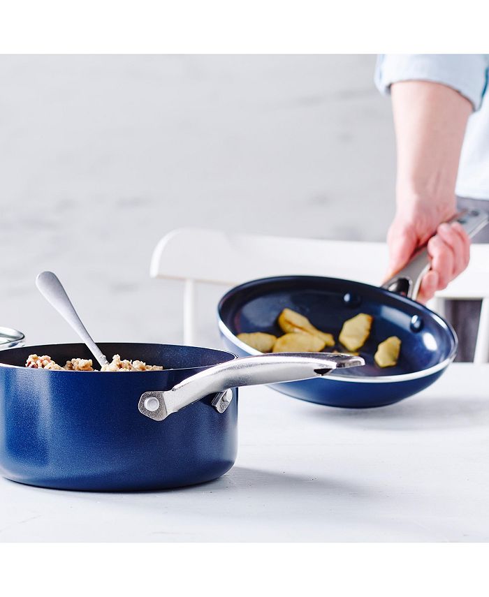 Blue Diamond Ceramic Nonstick 6-Pc. Cookware Set - Macy's