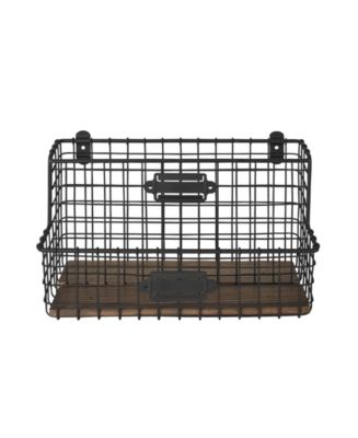 Spectrum Vintage-like Living Wall Mount Office File Letter Holder - Macy's