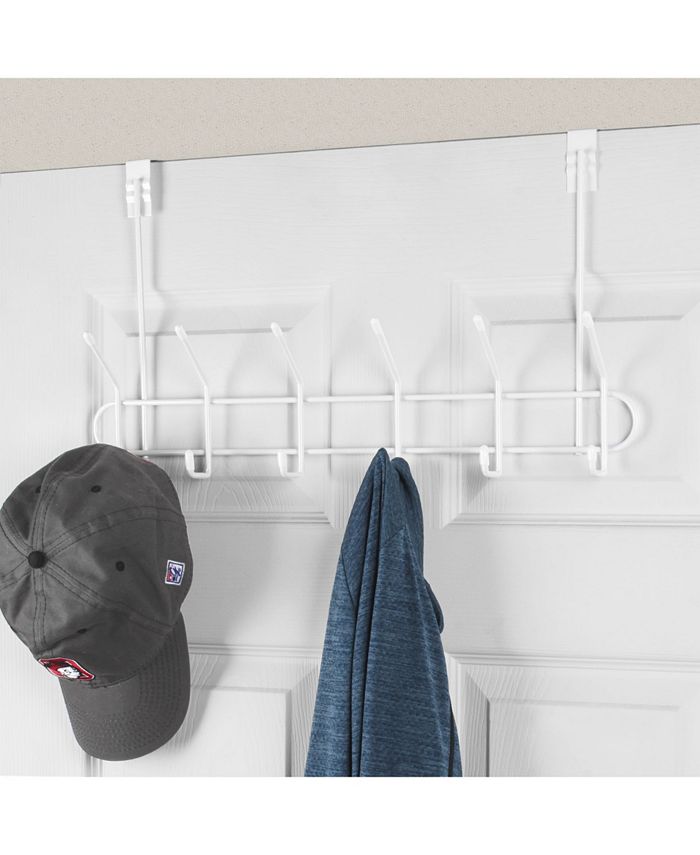 Spectrum Over The Door 6-Double Hook Rack - Macy's