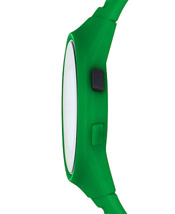 Puma Forever Faster LCD Green Polyurethane Watch 42mm - Macy's