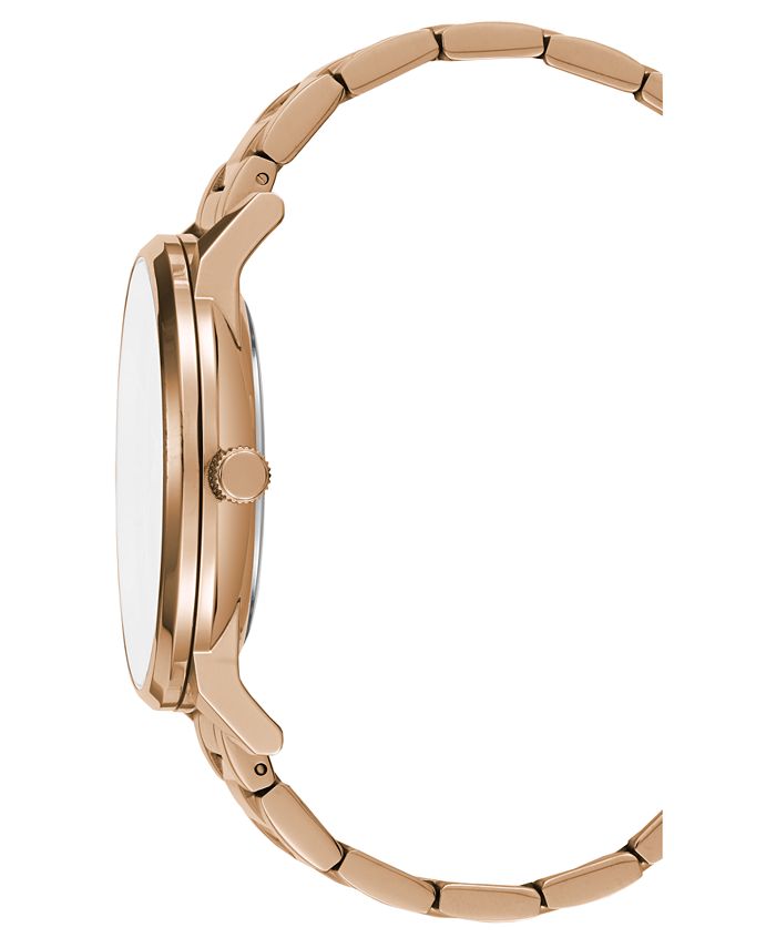 Kenneth Cole New York Men's Solar Rose-Gold plated Stainless Steel ...