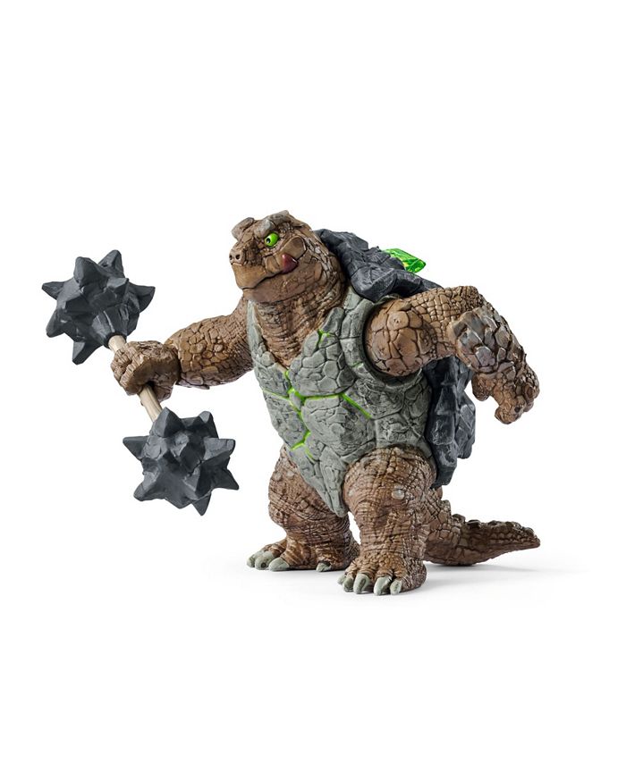 Schleich Eldrador Creatures, Armoured Turtle with Weapon Toy Figurine ...