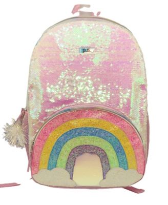 Love 2 Design Magic Sequins Pink Backpack - Macy's