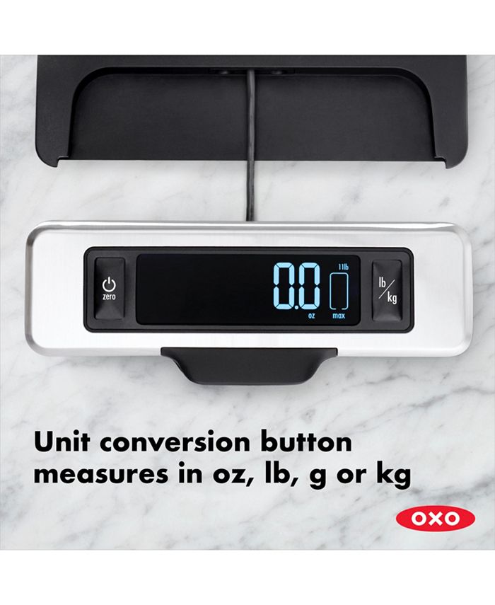 OXO Good Grips Stainless Steel Digital Scale - Macy's