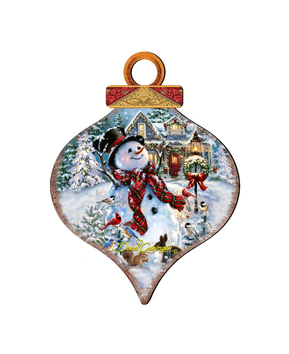 Click here for Designocracy An Old Fashioned Christmas Drop Woode... prices
