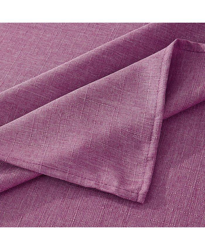 Violet Table Linens Solid Pattern Tablecloth - Macy's