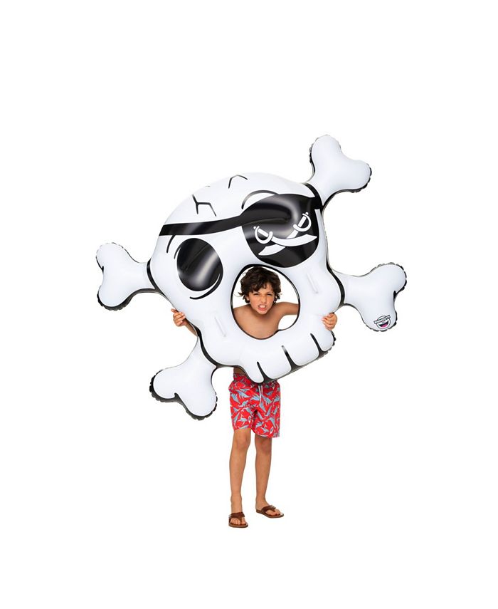 Big Mouth Inc. Kiddo Float Skull and Crossbones Pool Float - Macy's