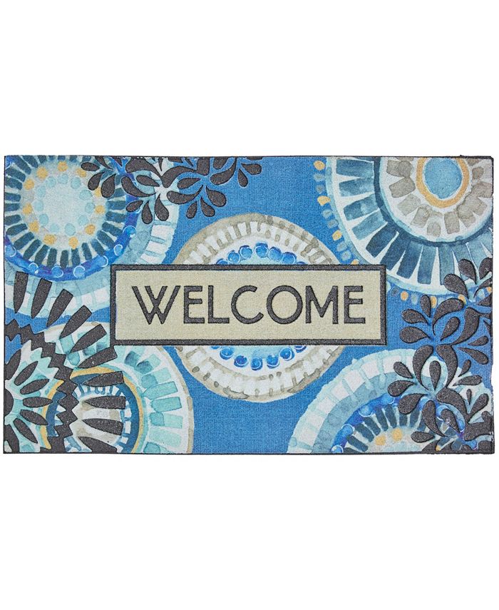 Mohawk Doorscapes Welcome 1' 6" L X 2' 6" W Doormat - Macy's