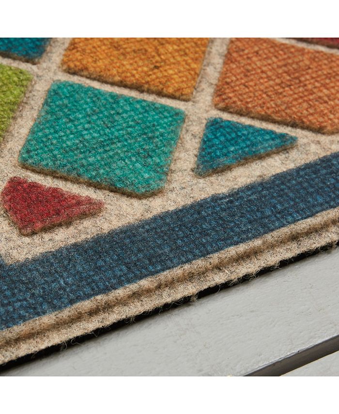 Mohawk Ornamental 2" L X 4" W Entry Doormat - Macy's