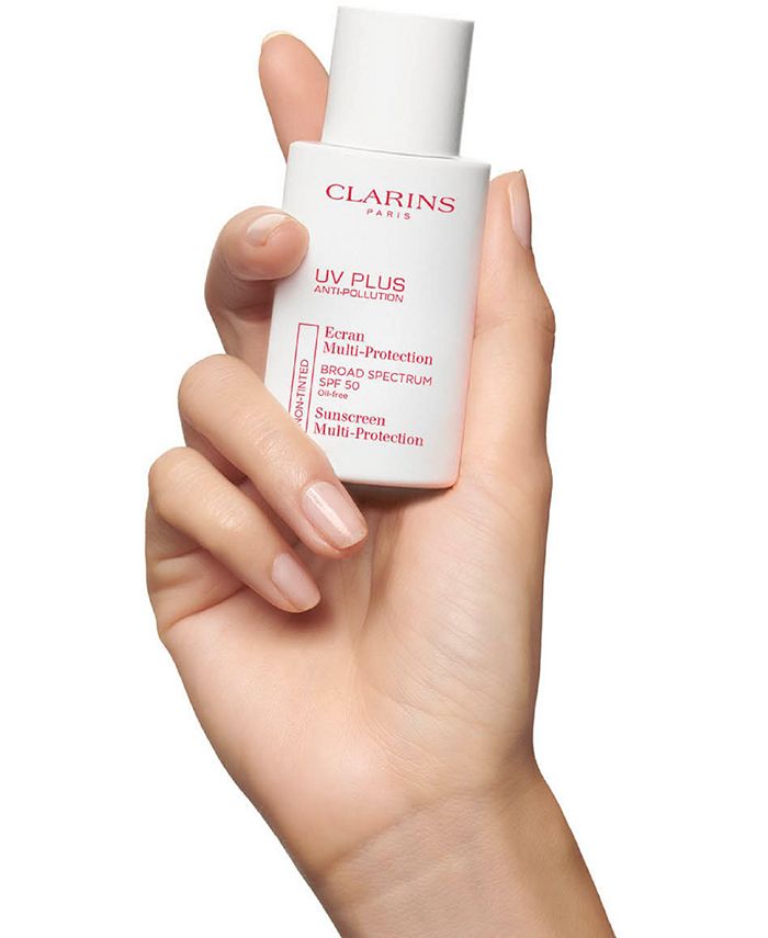 Clarins UV PLUS Anti-Pollution Sunscreen Multi-Protection Broad ...