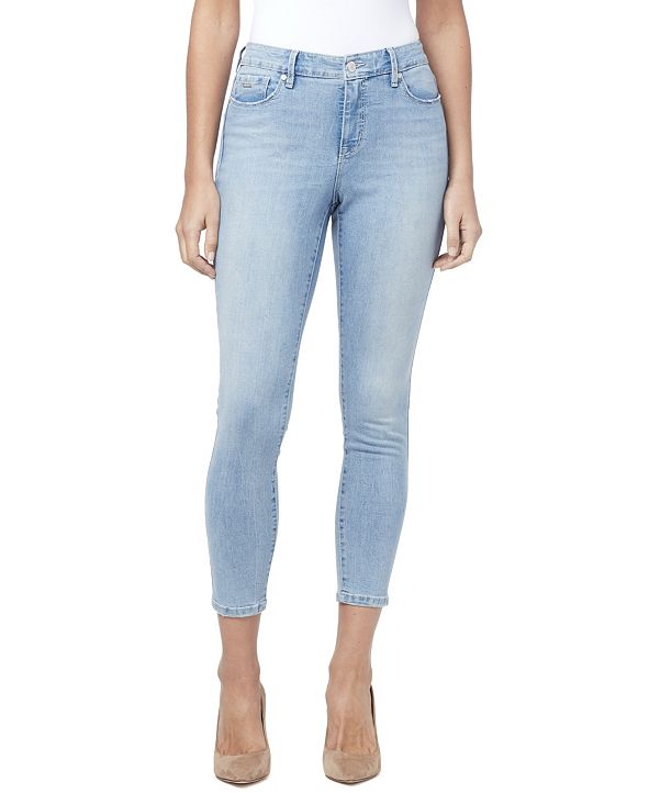 Nine West Women's Gramercy Skinny Cropped Jeans & Reviews - Jeans ...