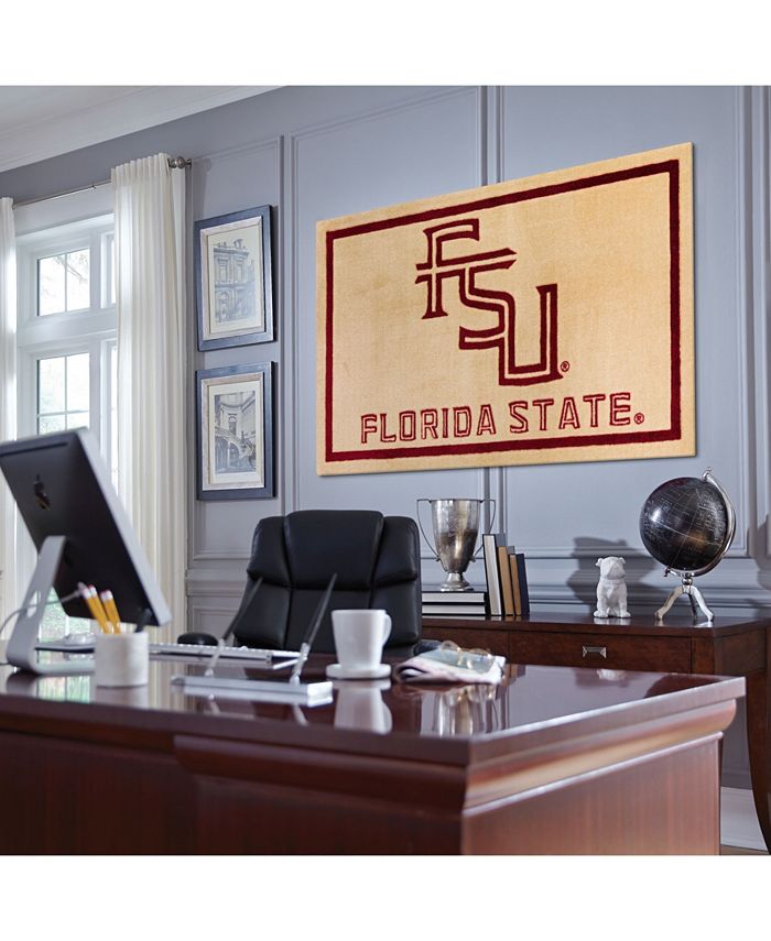 Luxury Sports Rugs Florida State Colfs Gold 3'2" x 5'1" Area Rug - Macy's