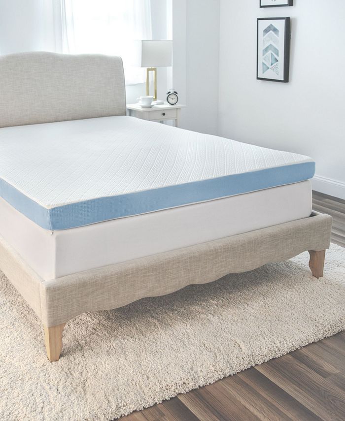SensorPEDIC 4" Supreme Gel Cooling Transcend Bed Topper California King ...