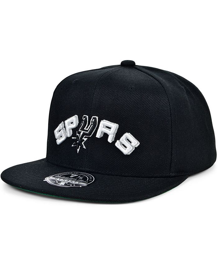 Mitchell & Ness San Antonio Spurs Team Ground Fitted Cap - Macy's