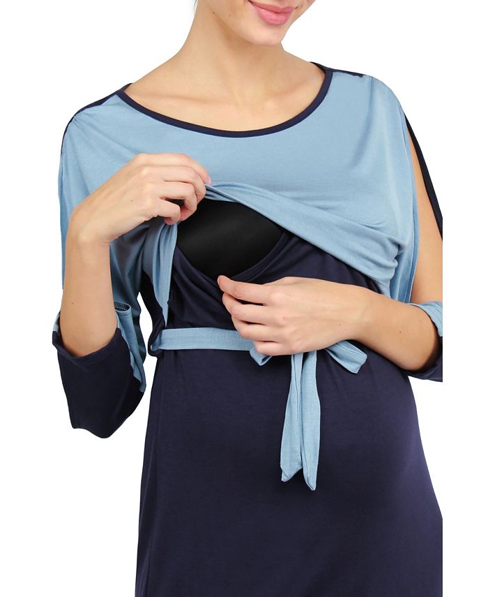 Savi Mom Arlo Maternity and Nursing Dress - Macy's