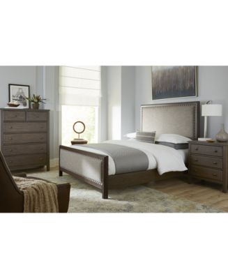 Furniture Parker Mocha Upholstered Bedroom Furniture Created for Macy s Macy s