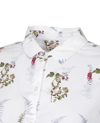 Barbour Ingham Nature Print Shirt - Macy's