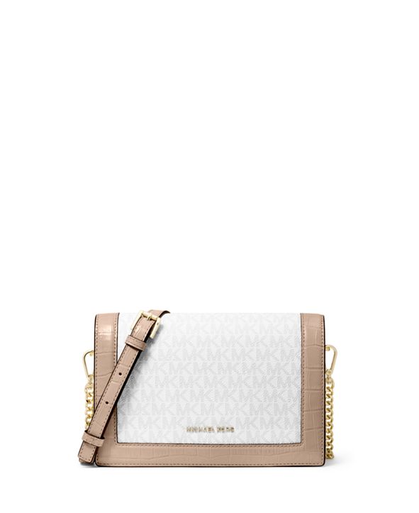Michael Kors Signature Jet Set Flap Chain Crossbody & Reviews ...