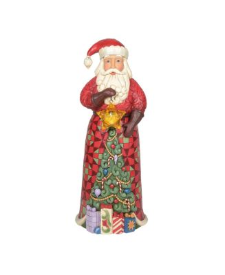 Jim Shore Santa Statue with Tree - Macy's