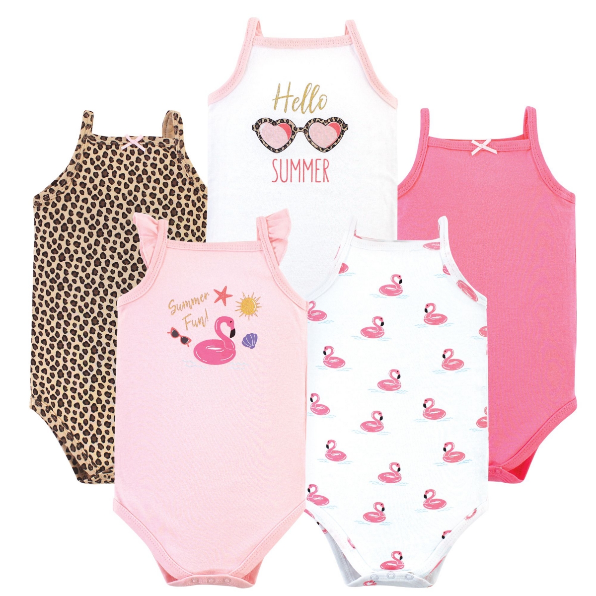 Click here for Hudson Baby Baby Girls Hudson Soft Cotton Sleevele... prices