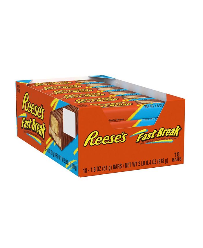 Reese's Fast Break Bar, 1.8 oz, 18 Count & Reviews - Food & Gourmet ...