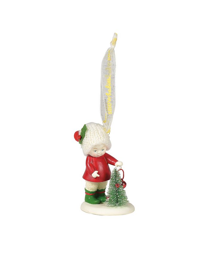 Department 56 Snowbabies Tree Topper Ornament - Macy's