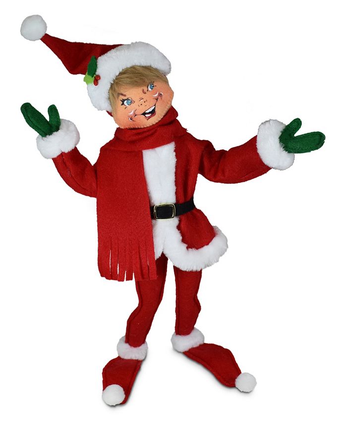 Annalee 14in Very Merry Red Elf - Macy's