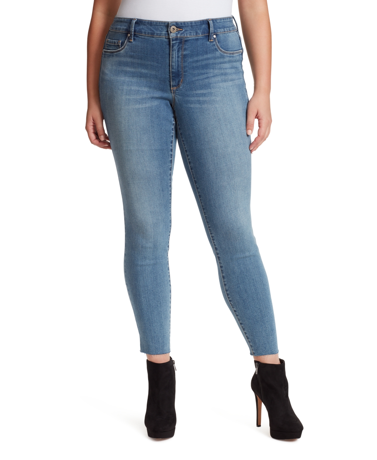 Jessica Simpson Trendy Plus Size Mika Best Friend Skinny Jeans In ...