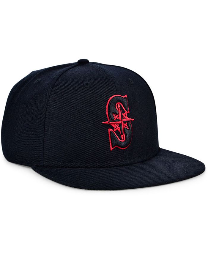 '47 Brand Seattle Mariners Bright Red Shot Snapback Cap - Macy's