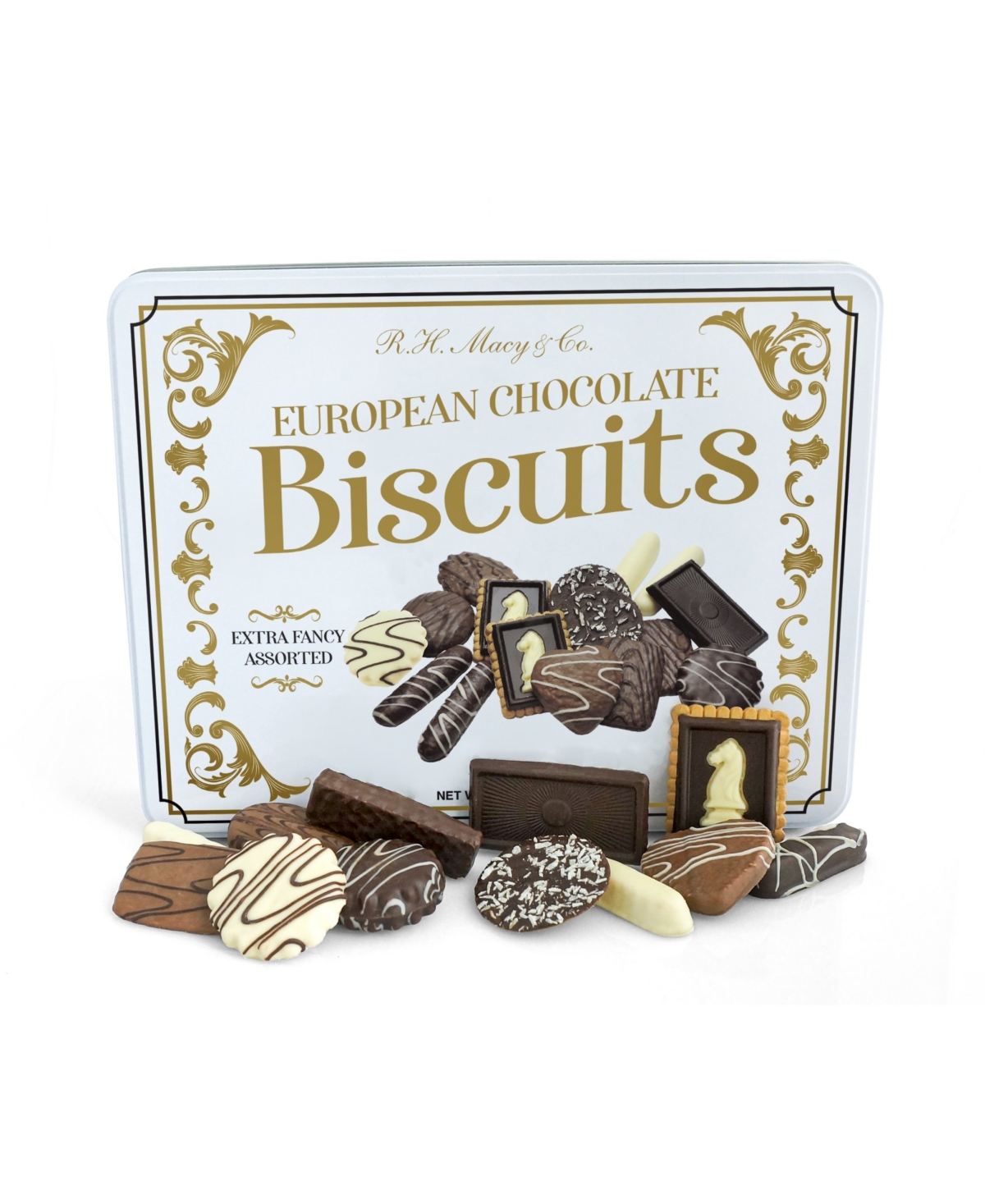 Click here for R.h. Macy & Co. European Chocolate Biscuit Tin prices