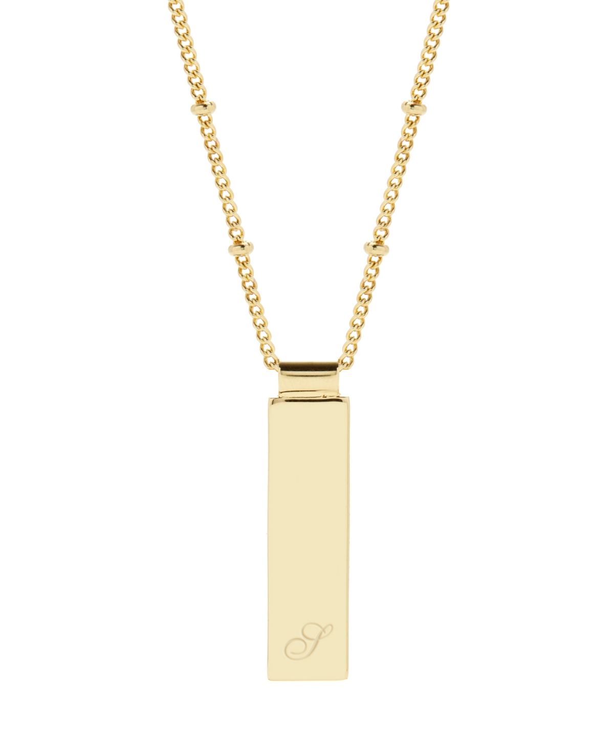 Click here for brook & york Maisie Initial Gold-Plated Pendant Ne... prices