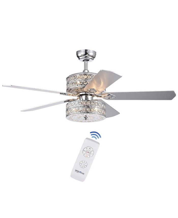 Home Accessories Empire 52" 6-Light Indoor Remote Controlled Ceiling ...