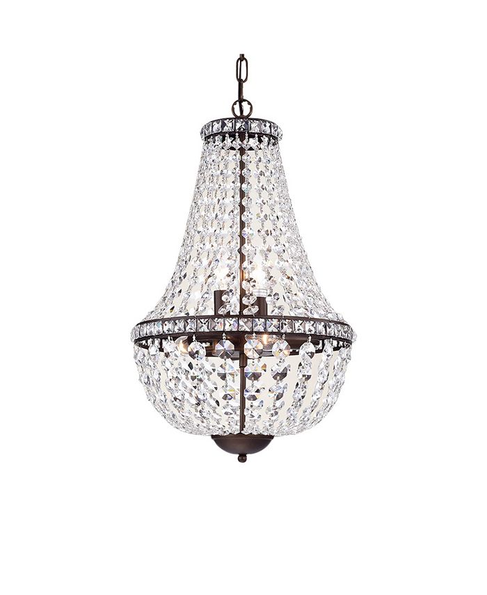 Home Accessories Uanah 17" 6-Light Indoor Chandelier with Light Kit ...
