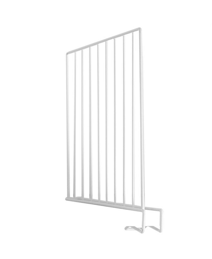 Home Basics Vinyl Coated Steel Shelf Divider - Macy's