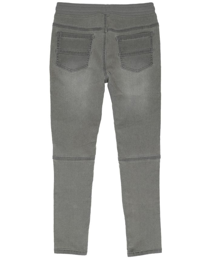 Epic Threads Big Boys Slim Straight Drawstring Waist Moto Denim Pant ...