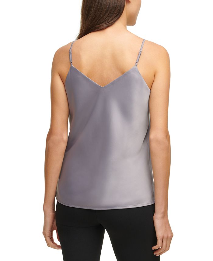 Calvin Klein V-Neck Camisole - Macy's