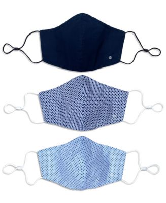Society of Threads Unisex Curved Face Mask Geo 3-Pack - Macy's