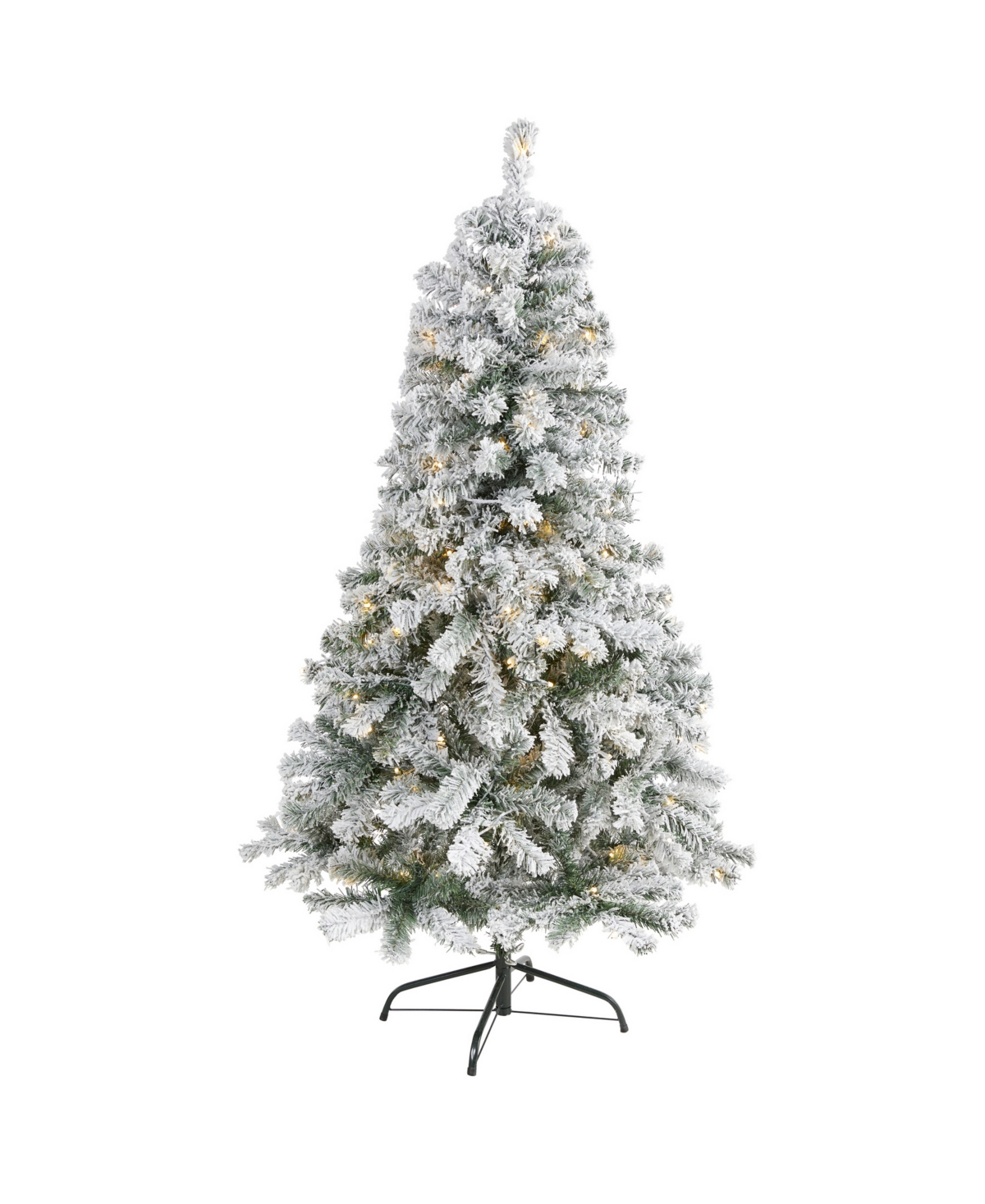 Click here for Nearly Natural Flocked Rock Springs Spruce Artific... prices