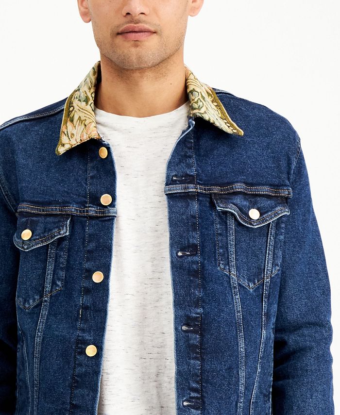 Denim Bay Men's Victorian Denim Jacket - Macy's