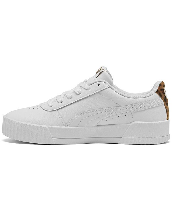 Puma Women's Carina Leopard Casual Sneakers from Finish Line & Reviews ...