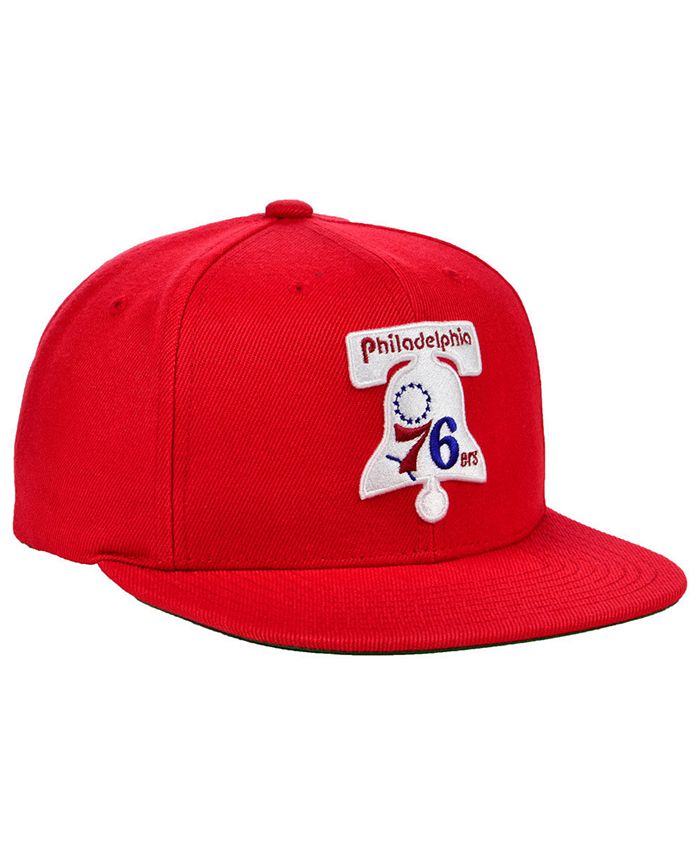 Mitchell & Ness Philadelphia 76ers HWC Basic Classic Snapback Cap - Macy's