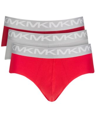 Michael Kors Men's 3-Pack Stretch Low-Rise Briefs - Macy's