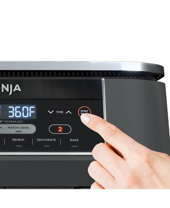 Ninja Foodi® DZ201 6-in-1 8 Qt. 2-Basket Air Fryer with DualZone™ Technology - Macy's