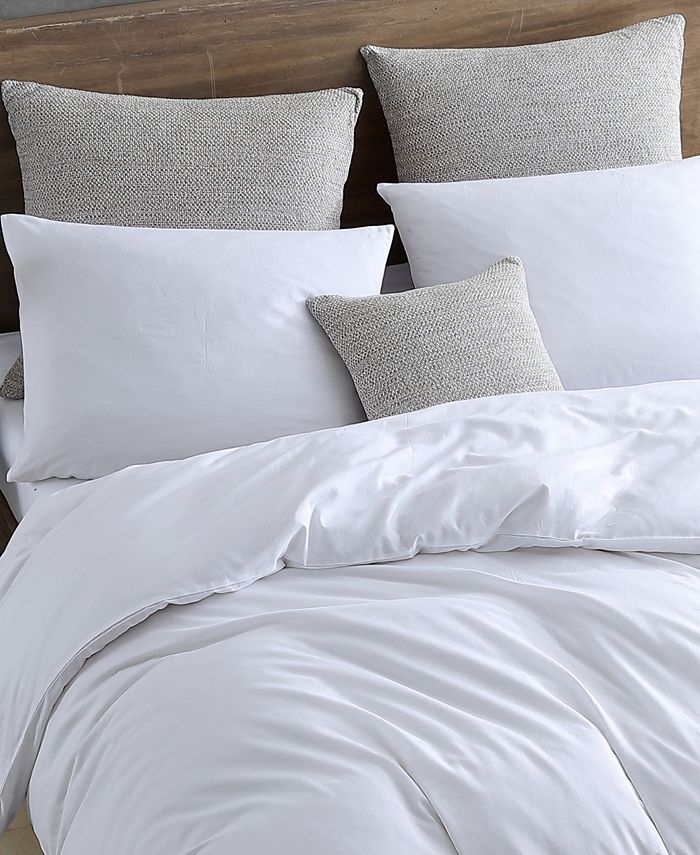 Kenneth Cole New York Miro Solid Excel Duvet Cover Set, King - Macy's