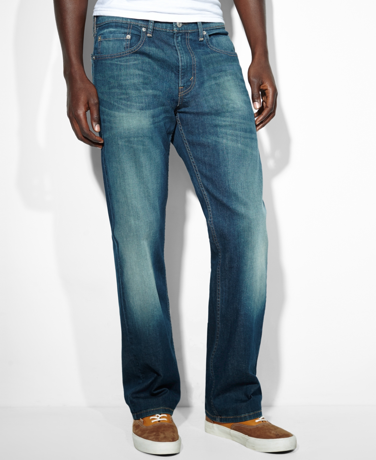Click here for Levis Mens 559 Relaxed Straight Fit Stretch Jeans... prices
