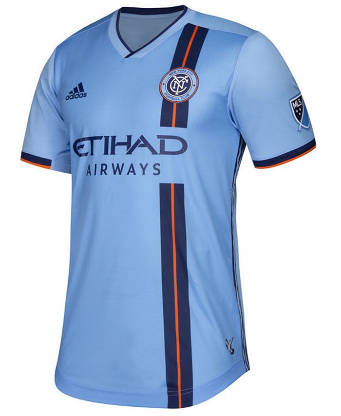 Authentic NCAA Apparel adidas New York City FC Men's Primary Authentic ...