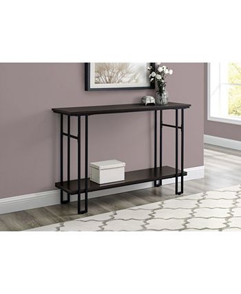 Monarch Specialties Console Table & Reviews - Furniture - Macy's