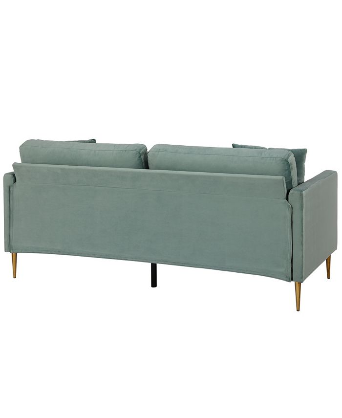 CosmoLiving Highland Sofa with Pillows - Macy's