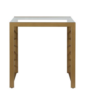 CosmoLiving Juliette Side Table and Ottoman Set - Macy's